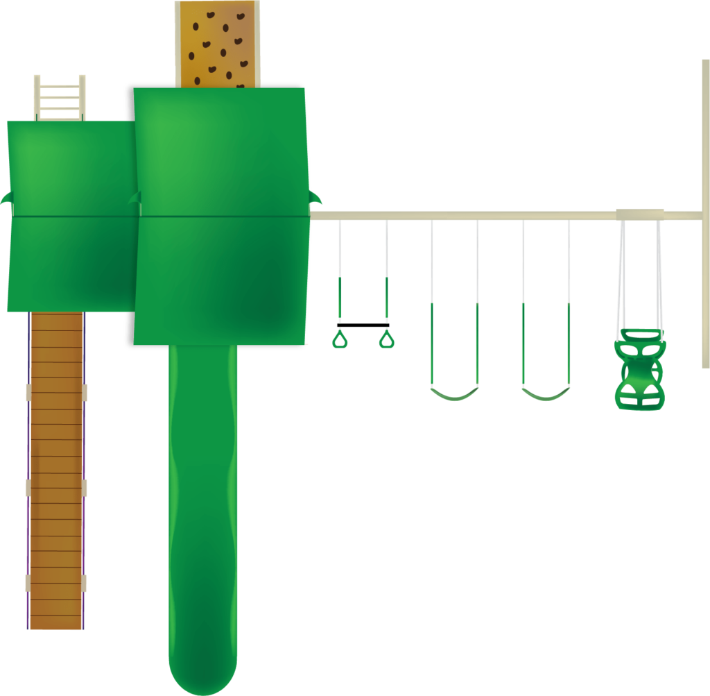 Deluxe Dandy Swing Set | HLS Outdoor Leisure